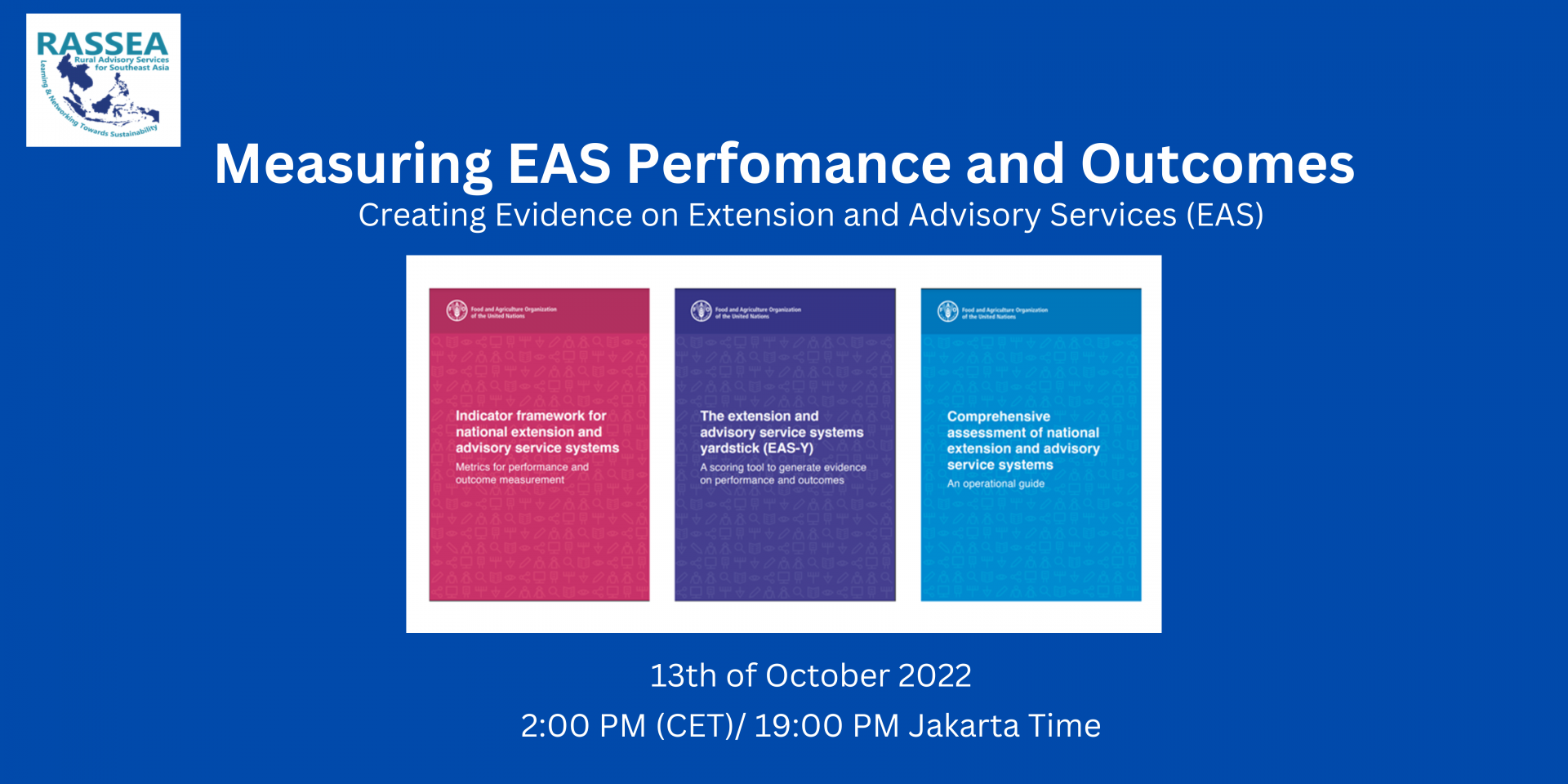 Side Event: Creating Evidence in Extension and Advisory Services (EAS ...